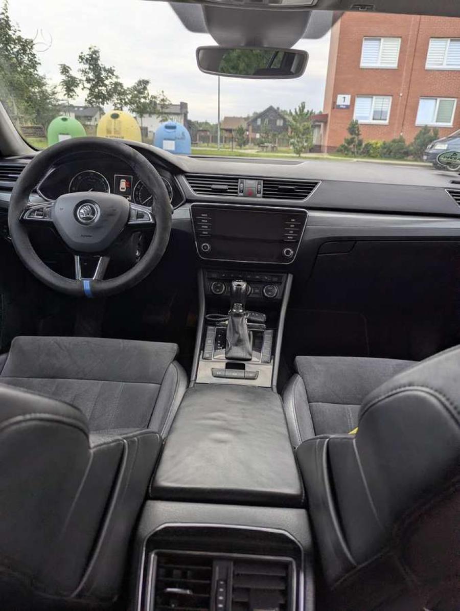Pelēks Skoda SuperB 2016 Klaipėda, ar dzinēja tilpumu 1.97 L un nobraukumu 305 tūkst. km par 9000 €, foto 7 vietnē AUTOMOTO.COM.LV