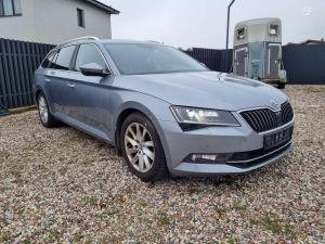 Grey Skoda SuperB 2016 in Alytus, with an engine capacity of 1.98 L and mileage of 217 thousand km for 5500 €, photo  on AUTOMOTO.COM.LV