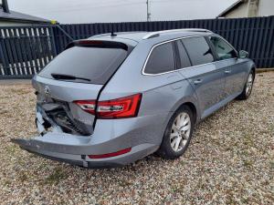 Grey Skoda SuperB 2016 in Alytus, with an engine capacity of 1.98 L and mileage of 217 thousand km for 5500 €, photo 5 on AUTOMOTO.COM.LV
