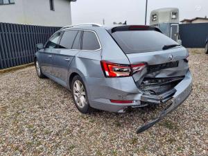 Grey Skoda SuperB 2016 in Alytus, with an engine capacity of 1.98 L and mileage of 217 thousand km for 5500 €, photo 7 on AUTOMOTO.COM.LV