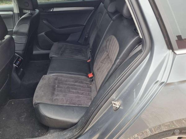 Grey Skoda SuperB 2016 in Alytus, with an engine capacity of 1.98 L and mileage of 217 thousand km for 5500 €, photo 11 on AUTOMOTO.COM.LV