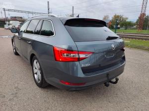 Grey Skoda SuperB 2016 in Siauliai, with an engine capacity of 1.60 L and mileage of 253 thousand km for 10200 €, photo 7 on AUTOMOTO.COM.LV