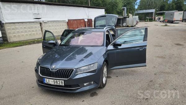 Pelēks Skoda SuperB 2017 Rīga, ar dzinēja tilpumu 2.00 L un nobraukumu 186 tūkst. km par 12200 €, foto 1 vietnē AUTOMOTO.COM.LV