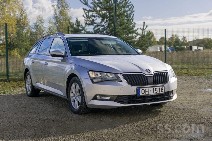 Grey Skoda SuperB 2017 in Riga, with an engine capacity of 1.60 L and mileage of 283 thousand km for 10490 €, photo 3 on AUTOMOTO.COM.LV