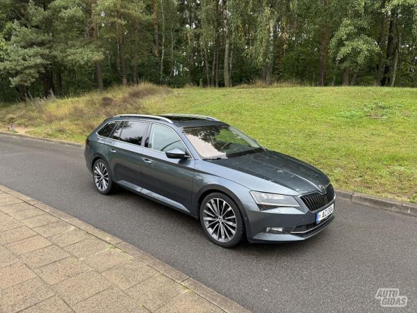 Grey Skoda SuperB 2017 in Vilnius, with an engine capacity of 2.00 L and mileage of 203 thousand km for 16400 €, photo 1 on AUTOMOTO.COM.LV