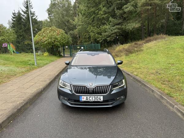 Grey Skoda SuperB 2017 in Vilnius, with an engine capacity of 2.00 L and mileage of 203 thousand km for 16400 €, photo 3 on AUTOMOTO.COM.LV