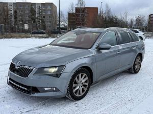 Pelēks Skoda SuperB 2017 Alīta, ar dzinēja tilpumu 1.60 L un nobraukumu 227 tūkst. km par 6650 €, foto  vietnē AUTOMOTO.COM.LV