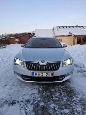 Pelēks Skoda SuperB 2017 Klaipėda, ar dzinēja tilpumu 1.98 L un nobraukumu 199 tūkst. km par 14600 €, foto  vietnē AUTOMOTO.COM.LV