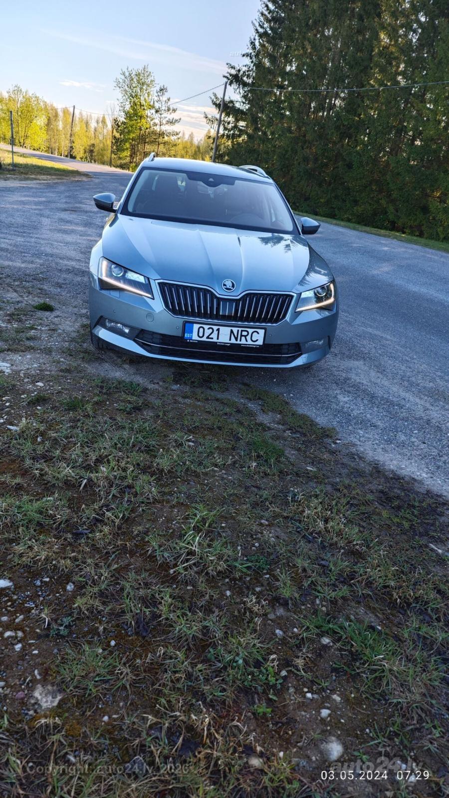Grey Skoda SuperB 2017 in Tallinn, with an engine capacity of 1.60 L and mileage of 360 thousand km for 11000 €, photo 6 on AUTOMOTO.COM.LV
