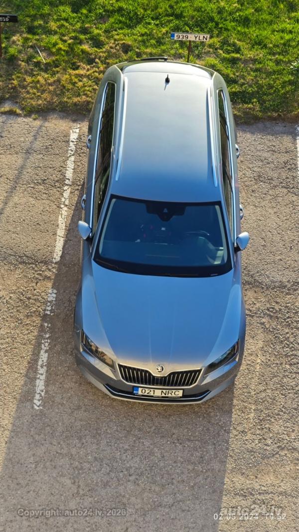 Grey Skoda SuperB 2017 in Tallinn, with an engine capacity of 1.60 L and mileage of 360 thousand km for 11000 €, photo 9 on AUTOMOTO.COM.LV
