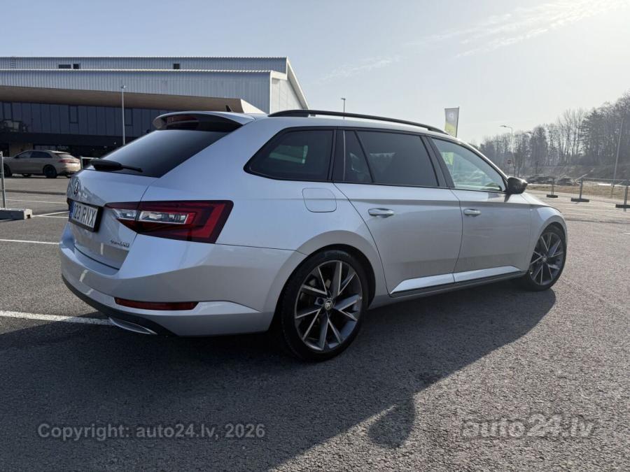 Grey Skoda SuperB 2017 in Tallinn, with an engine capacity of 2.00 L and mileage of 240 thousand km for 14900 €, photo 6 on AUTOMOTO.COM.LV