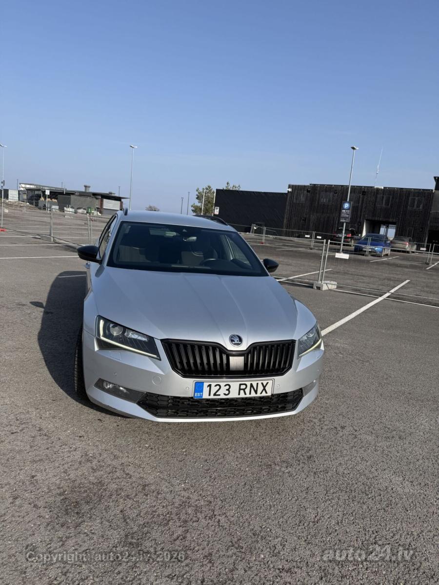 Grey Skoda SuperB 2017 in Tallinn, with an engine capacity of 2.00 L and mileage of 240 thousand km for 14900 €, photo 25 on AUTOMOTO.COM.LV
