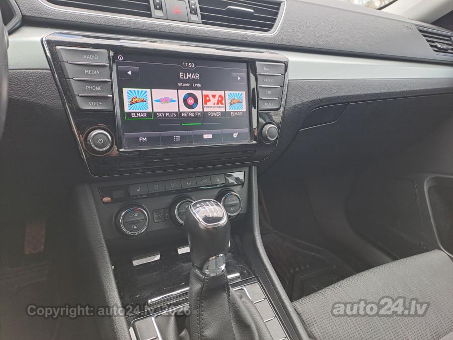 Pelēks Skoda SuperB 2017 Tallina, ar dzinēja tilpumu 1.60 L un nobraukumu 175 tūkst. km par 13990 €, foto 16 vietnē AUTOMOTO.COM.LV
