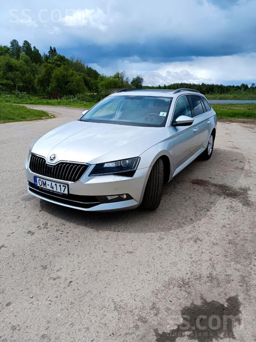 Pelēks Skoda SuperB 2017 Madona, ar dzinēja tilpumu 2.00 L un nobraukumu 245 tūkst. km par 10500 €, foto 1 vietnē AUTOMOTO.COM.LV
