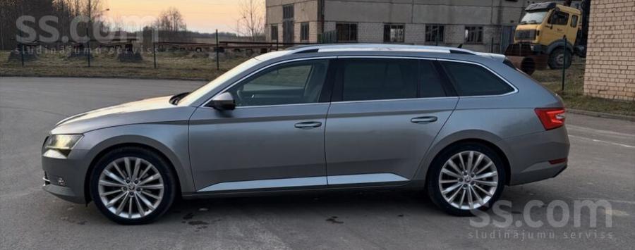 Pelēks Skoda SuperB 2017 Preiļi, ar dzinēja tilpumu 2.00 L un nobraukumu 250 tūkst. km par 10900 €, foto 1 vietnē AUTOMOTO.COM.LV