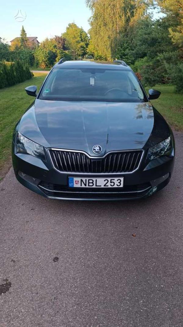 Grey Skoda SuperB 2017 in Marijampole, with an engine capacity of 1.60 L and mileage of 211 thousand km for 8800 €, photo 2 on AUTOMOTO.COM.LV