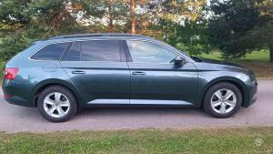 Grey Skoda SuperB 2017 in Marijampole, with an engine capacity of 1.60 L and mileage of 211 thousand km for 8800 €, photo 7 on AUTOMOTO.COM.LV