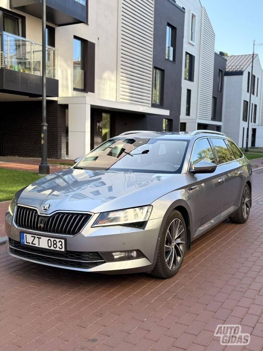 Grey Skoda SuperB 2017 in Vilnius, with an engine capacity of 2.00 L and mileage of 275 thousand km for 11500 €, photo 1 on AUTOMOTO.COM.LV