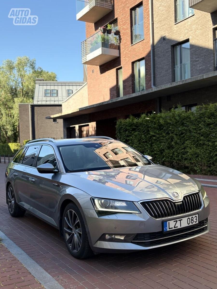 Grey Skoda SuperB 2017 in Vilnius, with an engine capacity of 2.00 L and mileage of 275 thousand km for 11500 €, photo 5 on AUTOMOTO.COM.LV