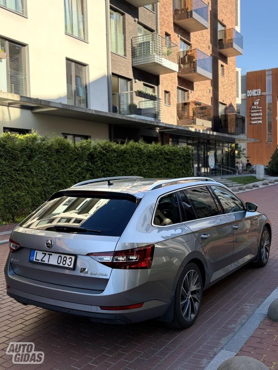 Grey Skoda SuperB 2017 in Vilnius, with an engine capacity of 2.00 L and mileage of 275 thousand km for 11500 €, photo 11 on AUTOMOTO.COM.LV