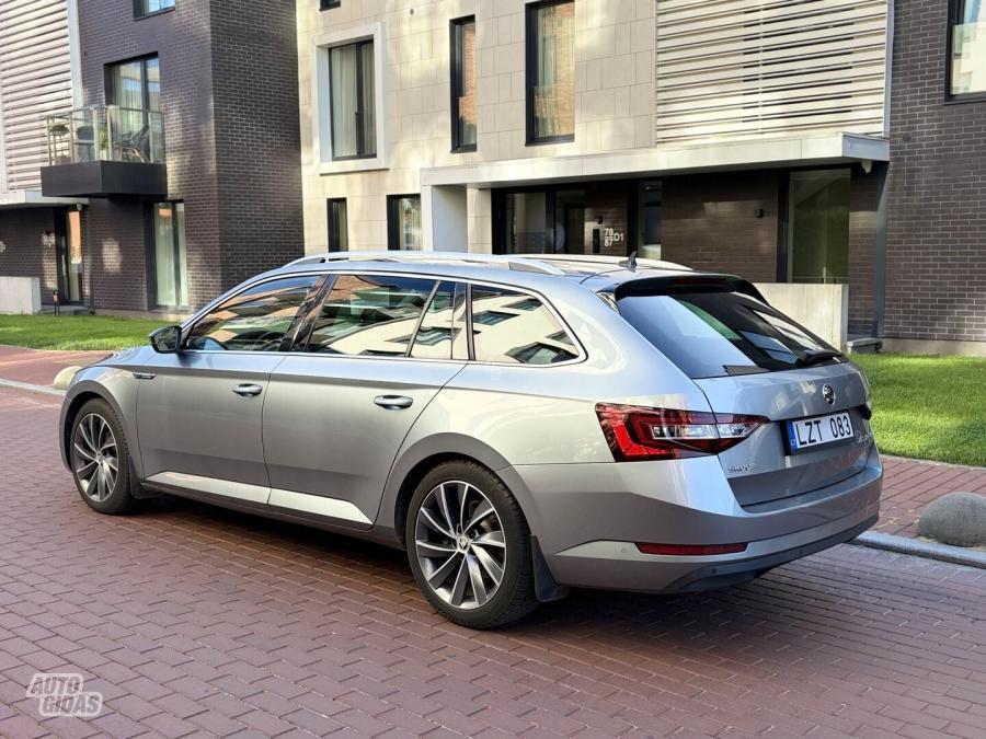 Grey Skoda SuperB 2017 in Vilnius, with an engine capacity of 2.00 L and mileage of 275 thousand km for 11500 €, photo 19 on AUTOMOTO.COM.LV