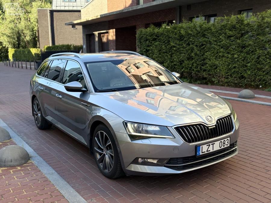 Grey Skoda SuperB 2017 in Vilnius, with an engine capacity of 2.00 L and mileage of 275 thousand km for 11500 €, photo 21 on AUTOMOTO.COM.LV