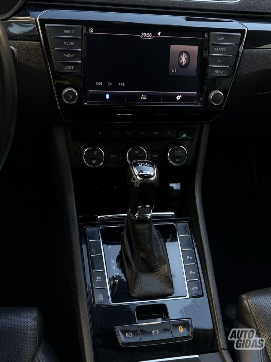 Grey Skoda SuperB 2017 in Vilnius, with an engine capacity of 2.00 L and mileage of 275 thousand km for 11500 €, photo 28 on AUTOMOTO.COM.LV