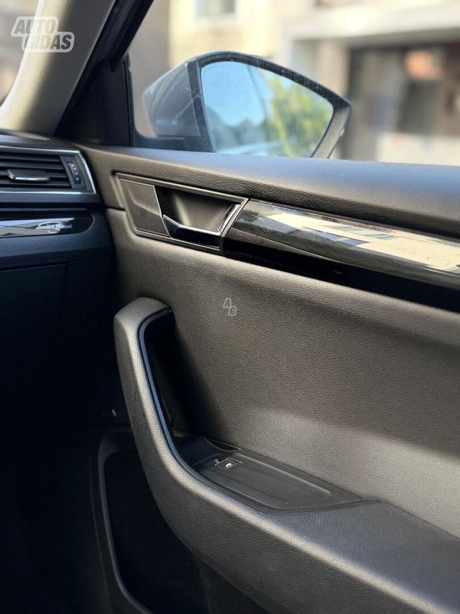 Grey Skoda SuperB 2017 in Vilnius, with an engine capacity of 2.00 L and mileage of 275 thousand km for 11500 €, photo 33 on AUTOMOTO.COM.LV