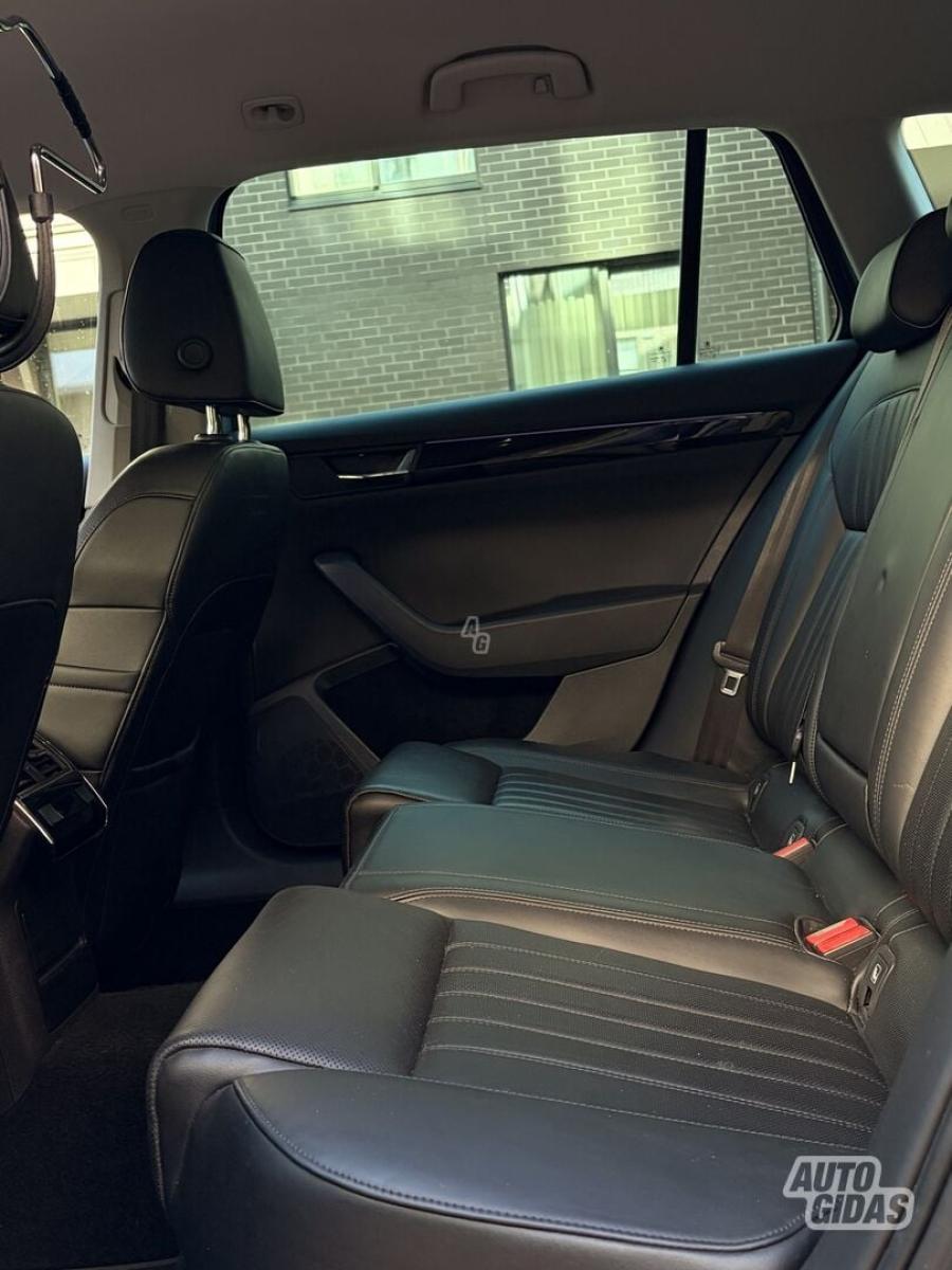 Grey Skoda SuperB 2017 in Vilnius, with an engine capacity of 2.00 L and mileage of 275 thousand km for 11500 €, photo 37 on AUTOMOTO.COM.LV