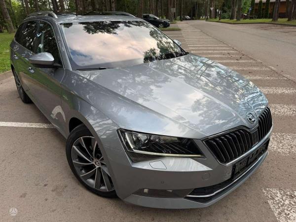 Grey Skoda SuperB 2017 in Prienai, with an engine capacity of 1.97 L and mileage of 260 thousand km for 12900 €, photo 1 on AUTOMOTO.COM.LV