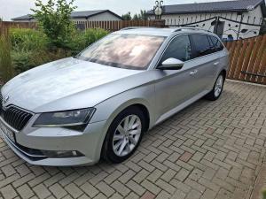 Grey Skoda SuperB 2017 in Klaipeda, with an engine capacity of 1.98 L and mileage of 201 thousand km for 13100 €, photo 3 on AUTOMOTO.COM.LV