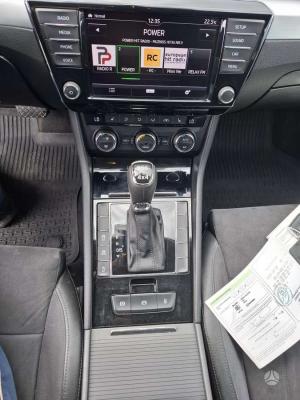 Grey Skoda SuperB 2017 in Klaipeda, with an engine capacity of 1.98 L and mileage of 201 thousand km for 13100 €, photo 16 on AUTOMOTO.COM.LV