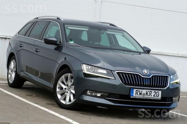 Pelēks Skoda SuperB 2017 Rīga, ar dzinēja tilpumu 1.60 L un nobraukumu 275 tūkst. km par 8700 €, foto 1 vietnē AUTOMOTO.COM.LV