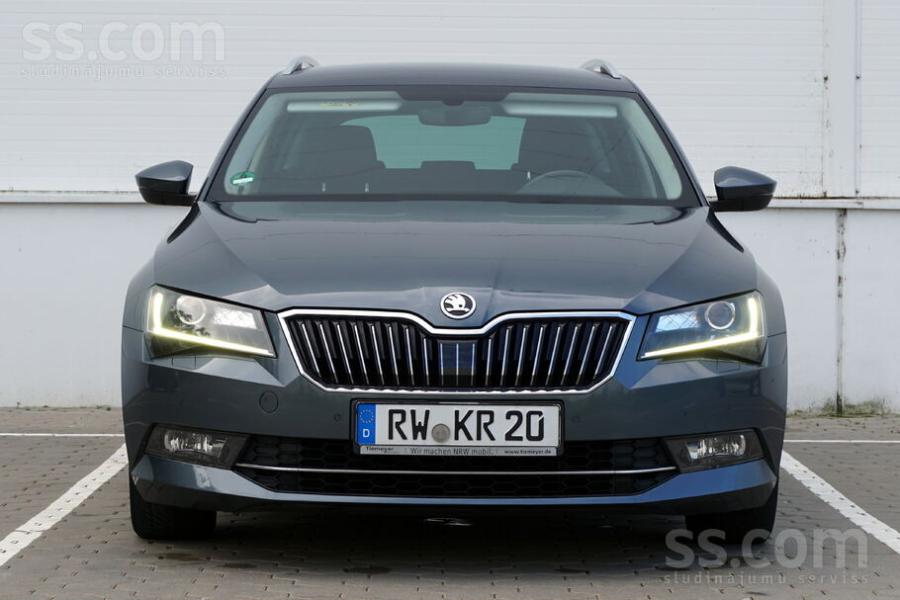 Grey Skoda SuperB 2017 in Riga, with an engine capacity of 1.60 L and mileage of 275 thousand km for 8700 €, photo 4 on AUTOMOTO.COM.LV