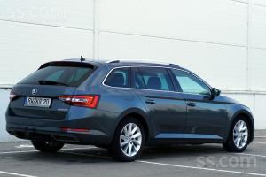 Grey Skoda SuperB 2017 in Riga, with an engine capacity of 1.60 L and mileage of 275 thousand km for 8700 €, photo 13 on AUTOMOTO.COM.LV