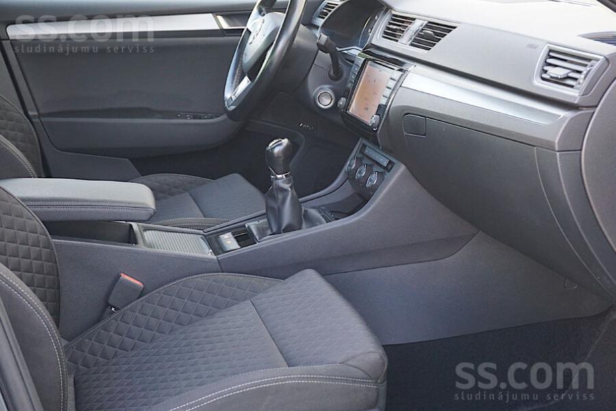 Grey Skoda SuperB 2017 in Riga, with an engine capacity of 1.60 L and mileage of 275 thousand km for 8700 €, photo 16 on AUTOMOTO.COM.LV