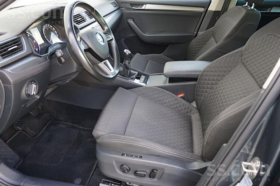 Grey Skoda SuperB 2017 in Riga, with an engine capacity of 1.60 L and mileage of 275 thousand km for 8700 €, photo 20 on AUTOMOTO.COM.LV