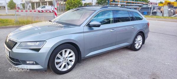 Grey Skoda SuperB 2017 in Tallinn, with an engine capacity of 1.80 L and mileage of 202 thousand km for 12950 €, photo 4 on AUTOMOTO.COM.LV