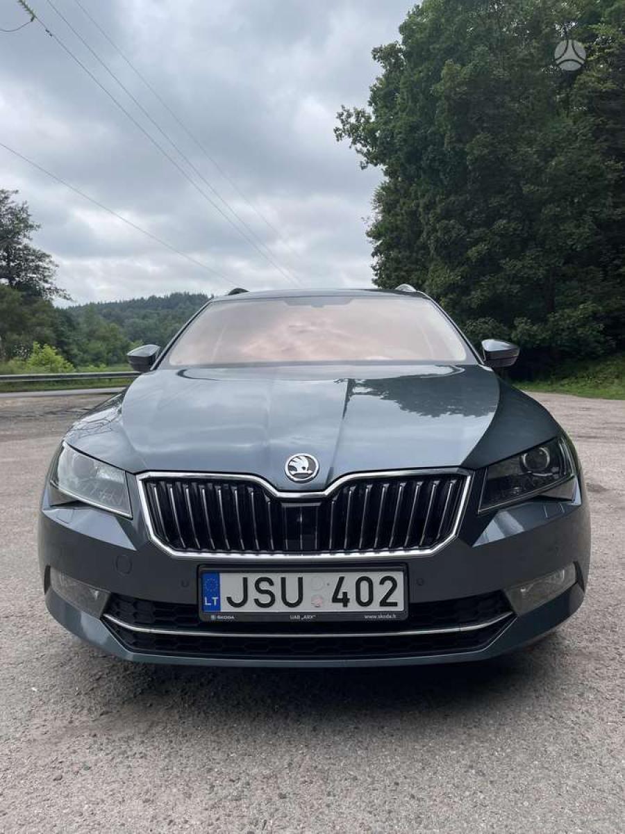 Grey Skoda SuperB 2017 in Vilnius, with an engine capacity of 1.80 L and mileage of 166 thousand km for 11200 €, photo 6 on AUTOMOTO.COM.LV