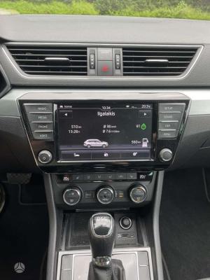 Grey Skoda SuperB 2017 in Vilnius, with an engine capacity of 1.80 L and mileage of 166 thousand km for 11200 €, photo 8 on AUTOMOTO.COM.LV