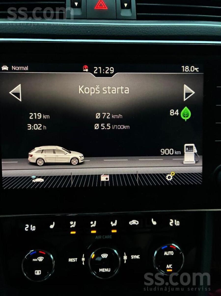 Pelēks Skoda SuperB 2017 Rīga, ar dzinēja tilpumu 1.80 L un nobraukumu 169 tūkst. km par 11100 €, foto 36 vietnē AUTOMOTO.COM.LV
