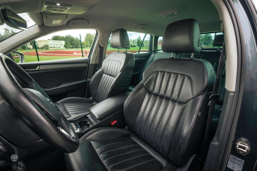 Pelēks Skoda SuperB 2017 Kauņa, ar dzinēja tilpumu 1.80 L un nobraukumu 223 tūkst. km par 10800 €, foto 14 vietnē AUTOMOTO.COM.LV