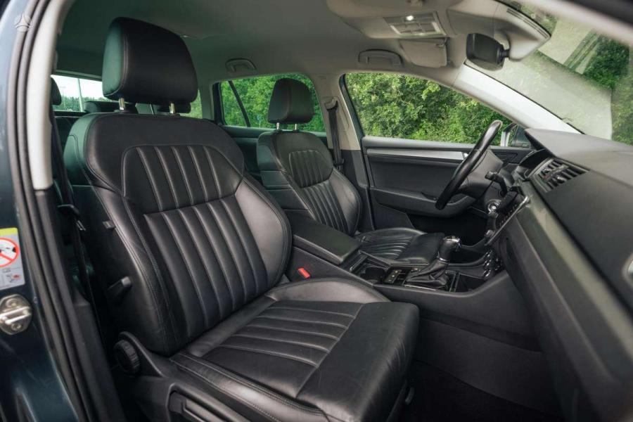 Pelēks Skoda SuperB 2017 Kauņa, ar dzinēja tilpumu 1.80 L un nobraukumu 223 tūkst. km par 10800 €, foto 17 vietnē AUTOMOTO.COM.LV