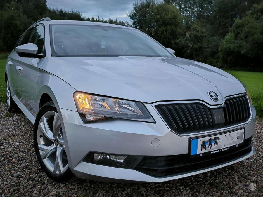 Grey Skoda SuperB 2017 in Trakai, with an engine capacity of 1.60 L and mileage of 288 thousand km for 7890 €, photo 1 on AUTOMOTO.COM.LV