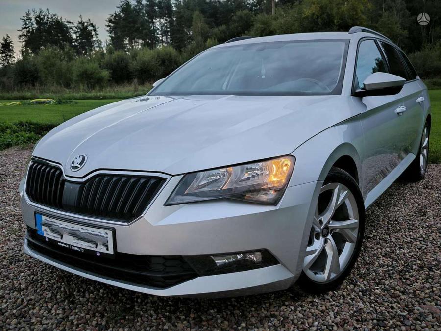 Grey Skoda SuperB 2017 in Trakai, with an engine capacity of 1.60 L and mileage of 288 thousand km for 7890 €, photo 3 on AUTOMOTO.COM.LV