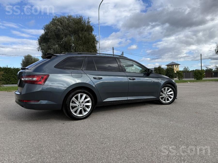 Grey Skoda SuperB 2017 in Riga, with an engine capacity of 1.60 L and mileage of 257 thousand km for 13777 €, photo 5 on AUTOMOTO.COM.LV