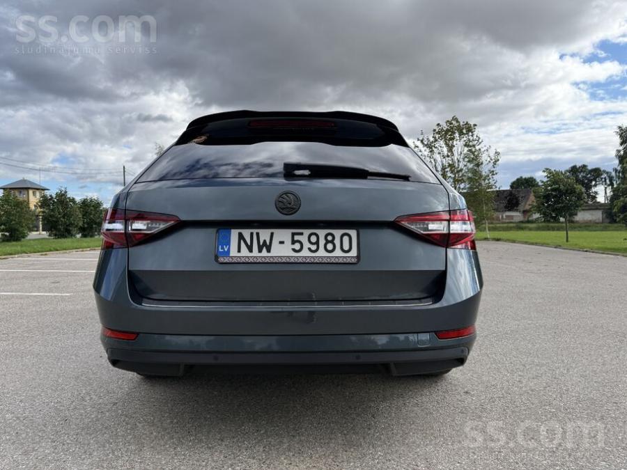 Grey Skoda SuperB 2017 in Riga, with an engine capacity of 1.60 L and mileage of 257 thousand km for 13777 €, photo 7 on AUTOMOTO.COM.LV