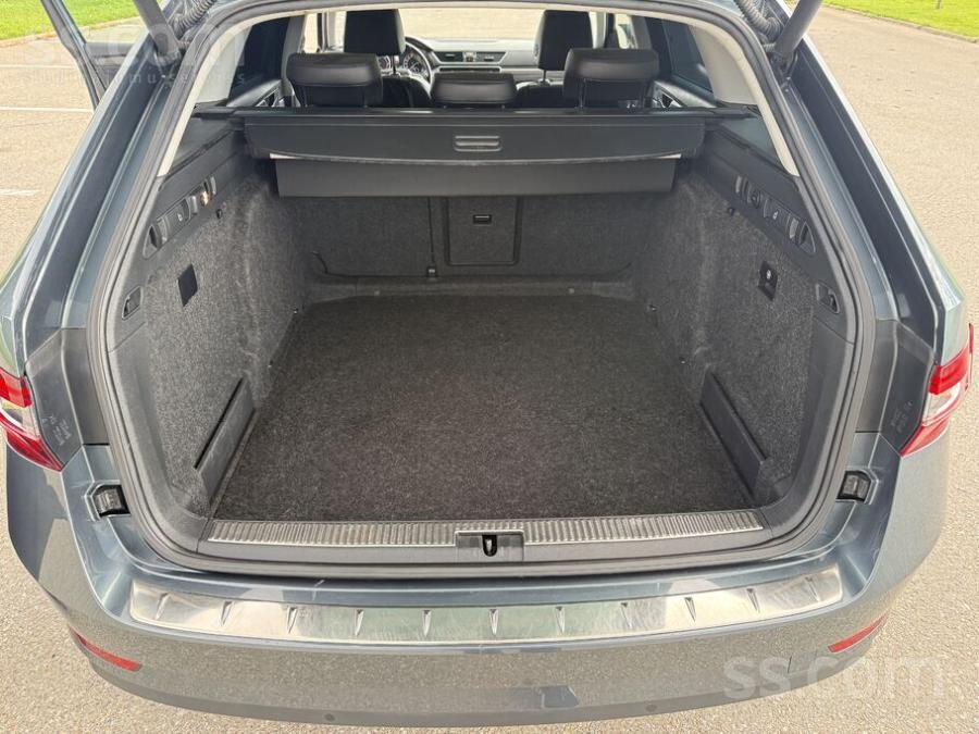 Grey Skoda SuperB 2017 in Riga, with an engine capacity of 1.60 L and mileage of 257 thousand km for 13777 €, photo 27 on AUTOMOTO.COM.LV