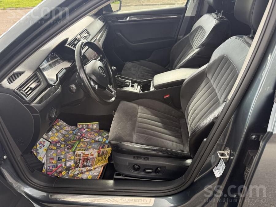 Grey Skoda SuperB 2017 in Riga, with an engine capacity of 1.60 L and mileage of 257 thousand km for 13777 €, photo 29 on AUTOMOTO.COM.LV