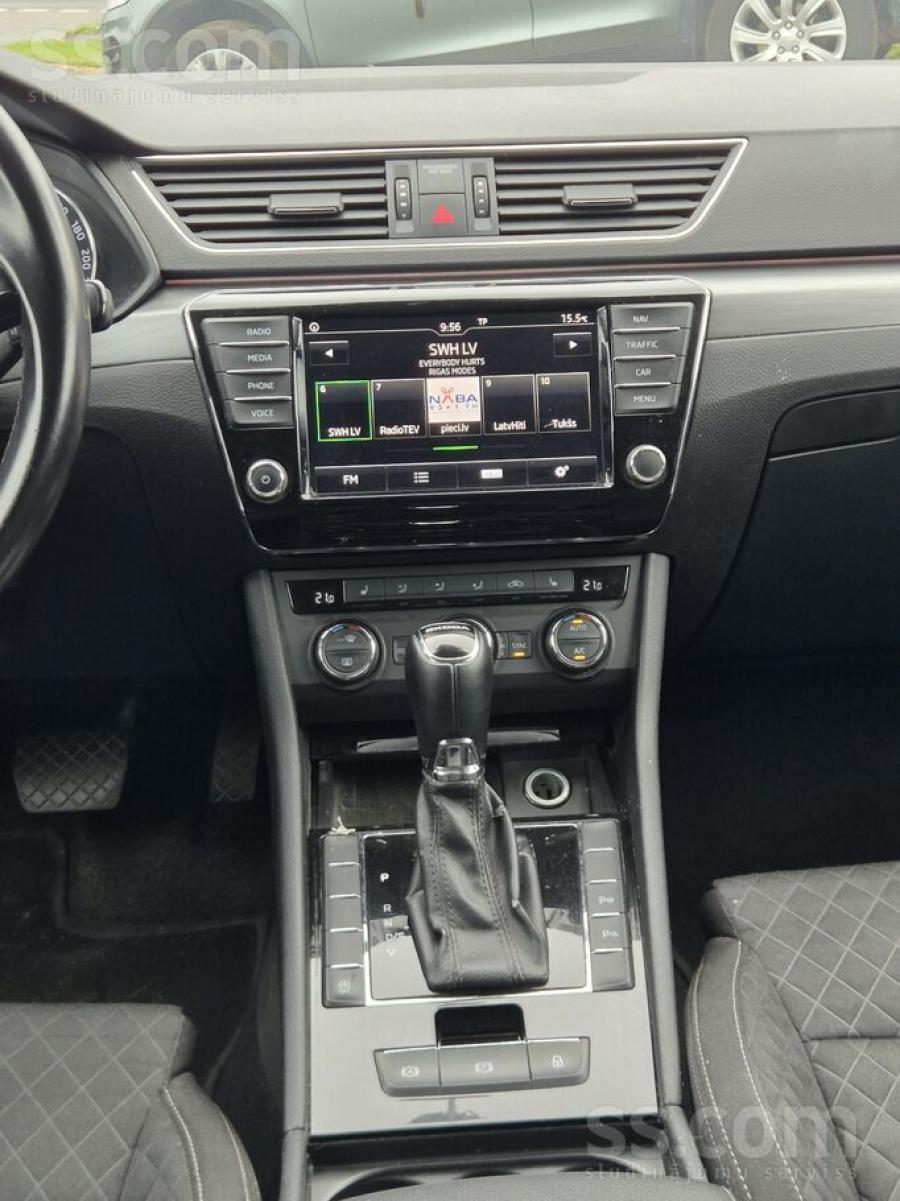 Pelēks Skoda SuperB 2017 Rīga, ar dzinēja tilpumu 2.00 L un nobraukumu 193 tūkst. km par 9990 €, foto 13 vietnē AUTOMOTO.COM.LV